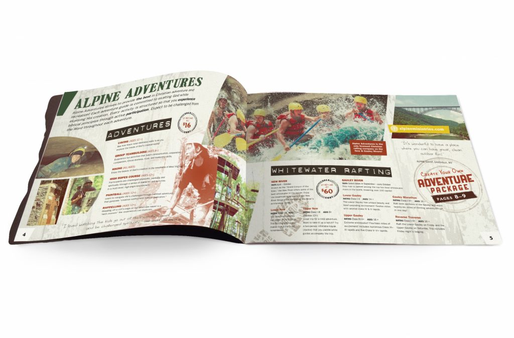 Camp Brochure and Brand Refresh for Alpine Ministries | Harvest Media
