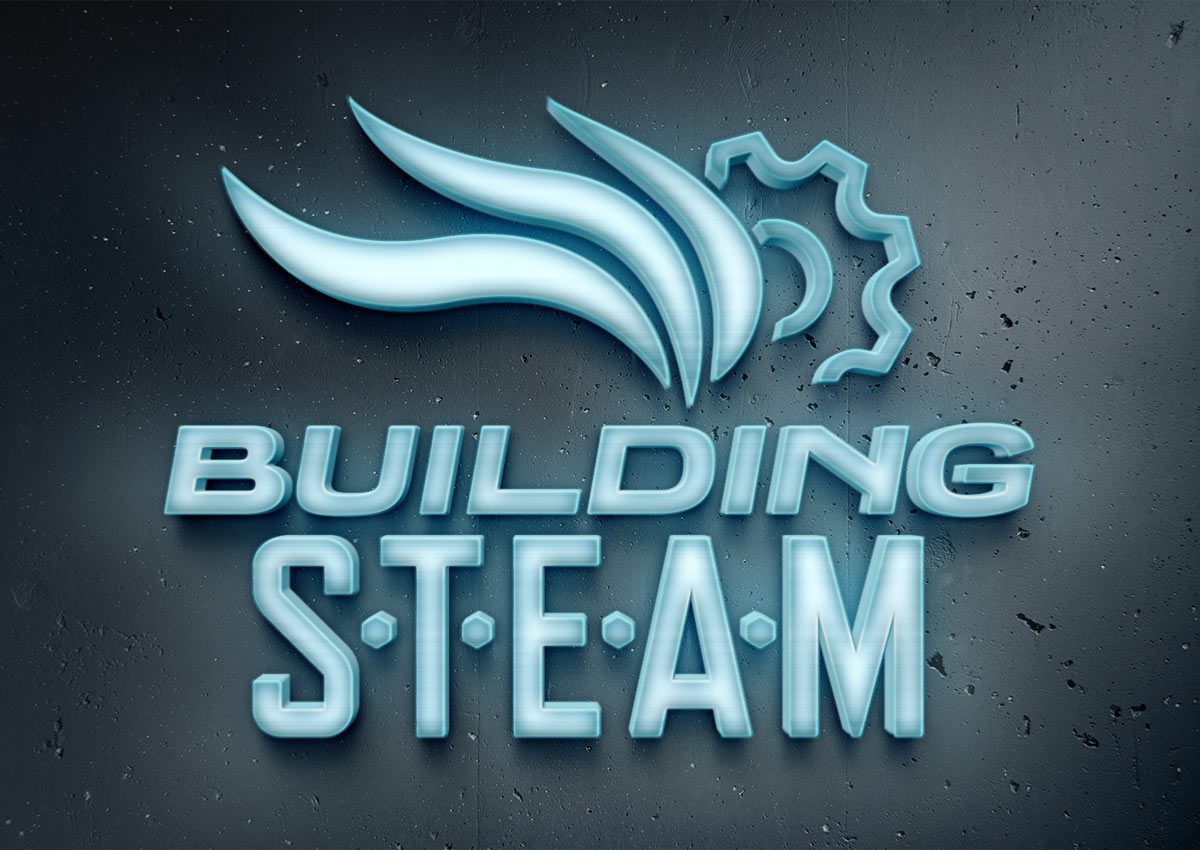 Logo and Brochure Design for Building Steam Event | Harvest Media